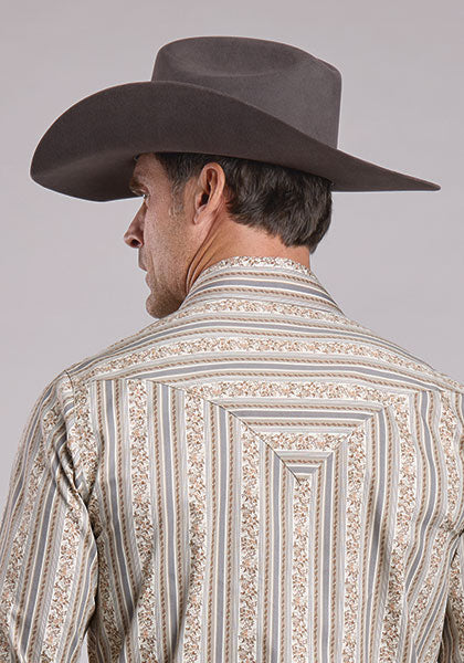 Stetson Men's Frontier Wallpaper – Broken horn