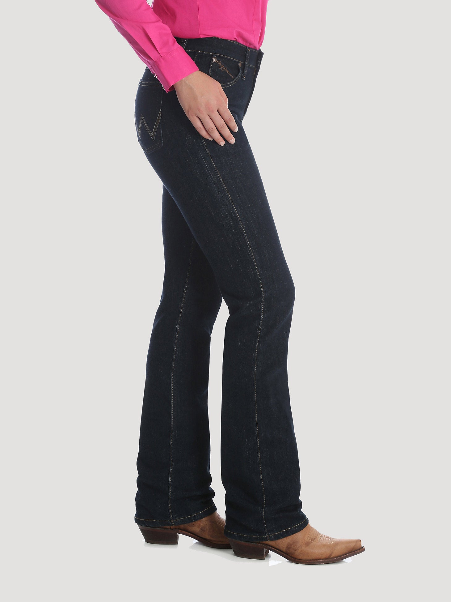 Wrangler Womens Q-Baby Ultimate Riding Jean - Dark Dynasty – Broken horn